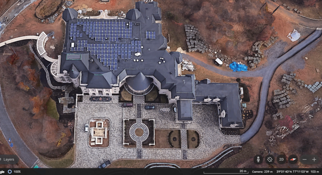 Mega Home In Potomac, Maryland (50,000+ Sq ft) - Gearth Hacks