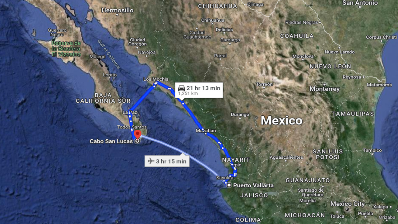 Mexican Riviera Routes (Explored) – Gearth Hacks